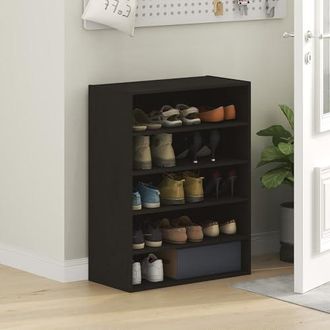 Furinno FANO Schuhregal, 5-st&ouml;ckiger Schuhorganizer, stapelbare Schuhaufbewahrung, 11,4 x 24,2 x 31,5 cm, f&uuml;r Garderobe, Flur, B&uuml;ro, Garage, Wei&szlig;