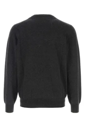 Brunello Cucinelli Carbone+roccia Exterior: Cashmere Maglieria Sweater