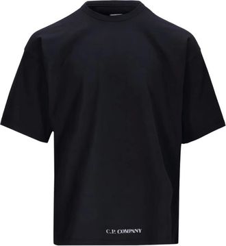 C.P. Company C.p. Company, Homme, Tops, Noir, Taille: M CP Company T-shirts et Polos Noir