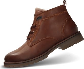 Salamander Herren Schnürstiefel, Schnürstiefel aus Leder, braun, 41 EU