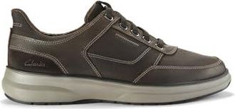 Clarks Homme Mullan Easy, Dark Brown Lea, 43 EU