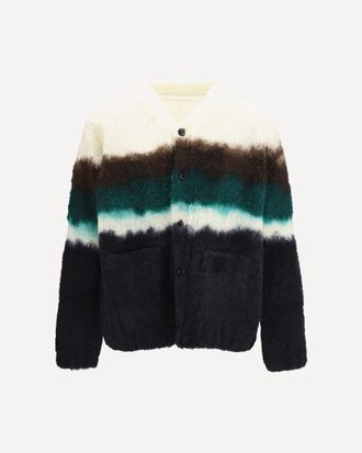 sacai Chusen-dyed Cardigan Male 1