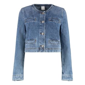 Pinko Durban Denim Jacket - - Jackets - Damen - Blau - S