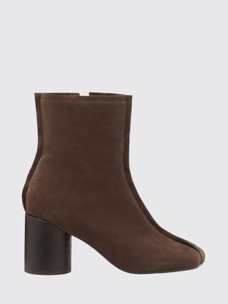Maison Margiela Bottines Anatomic en daim &agrave; talon cylindrique