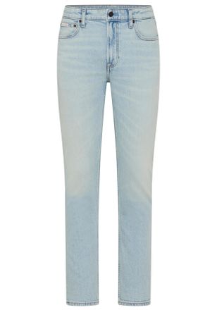 Calvin Klein Jeans Slim-fit-Jeans CALVIN KLEIN JEANS SLIM TAPER, Herren, Gr. 32, L&auml;nge 30, blau (lt juniper), Denim/Jeans, Obermaterial: 98% Baumwolle, 2% Elasthan, gera