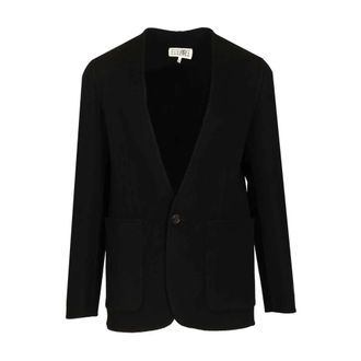 Maison Margiela Einreihige Wolljacke - - Jackets - Herren - Schwarzk - L