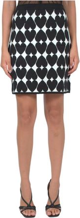 Moschino Kurzer Rock - - Skirts - Damen - Schwarzk - S