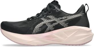 Asics Asics Chaussures de Course NOVABLAST 5 pour Femme, Pointure 42,5, Noir/Rose nacr&eacute;