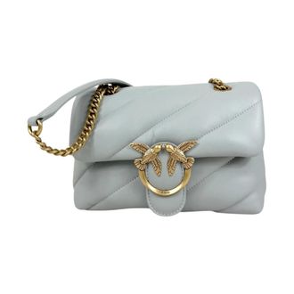 Pinko Pinko, Femme, Sacs, Gris, Taille: ONE Size Love Puff Mini