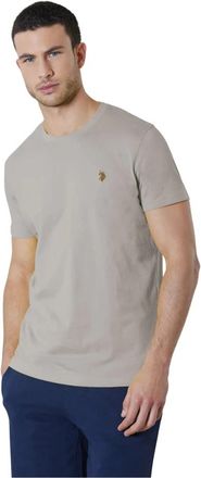 U.S.Polo Association Mick T-Shirt - - Tops - Herren - Beige - S
