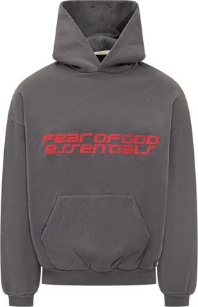 Fear of God Homme, Sweatshirts et sweats &agrave; capuche, Gris, Taille: XS Heavy Fleece 90s Sweat &agrave; capuche