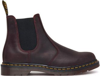 Dr. Martens Klassische Stiefeletten 2976 YS Crazy Horse DM27486600 Dunkelrot