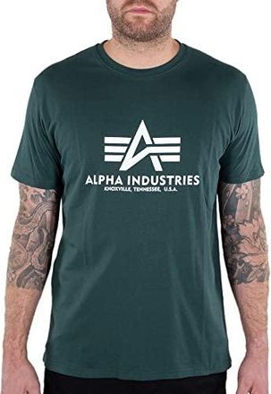 Alpha Industries Alpha Indutries Basic Shirt pour Homme, Navy Green