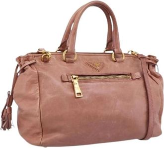 Prada Sac &agrave; main vintage doccasion - Femme - Pre-owned - Rose - Taille: ONE Size