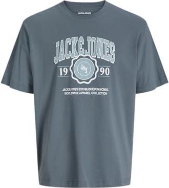 Jack & Jones Jjmako Tee SS Crew Neck, temp&ecirc;te, L