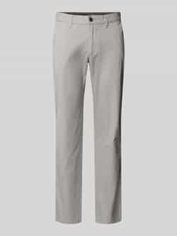 Christian Berg Regular Fit Chino mit Strukturmuster