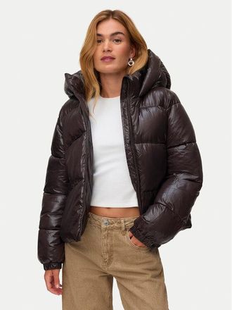 Vero Moda Winterjacke Uppsashiny 10319303 Braun Regular Fit