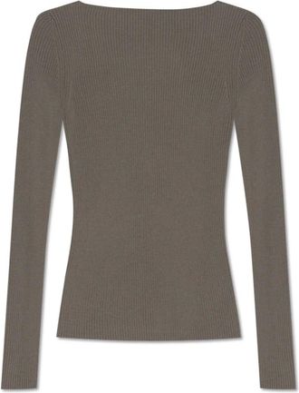 Rick Owens Femme, Tops, Gris, Taille: 40 FR Back Cut-Out Top