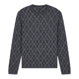 Emporio Armani Herren, Strickwaren, Blau, XLGr&ouml;&szlig;e