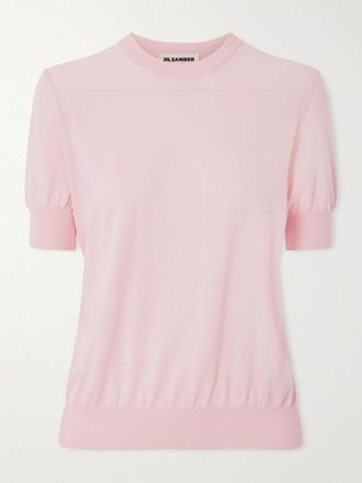 Jil Sander T-shirt Aus Baumwolle - Pink