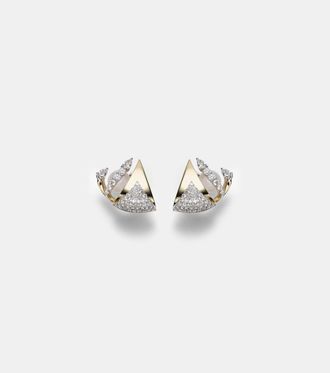 Yeprem Boucles doreilles Golden Strada en or 18 ct et diamants