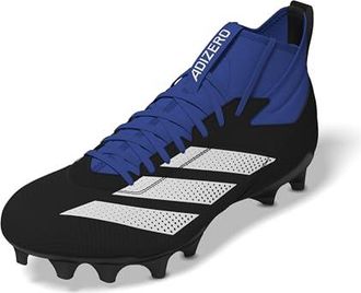 adidas Adizero Impact Baskets de football américain unisexes pour adulte, Noir/blanc/bleu roi, 46 2/3 EU