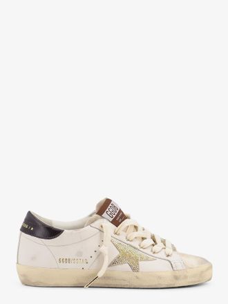 Golden Goose Super-star leather sneakers with iconic side logo - GOLDEN GOOSE DELUXE BRAND - gender_Woman