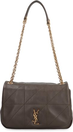 Saint Laurent Womens Leather Shoulder Bag Jamie 4.3 Light Musk Lamb