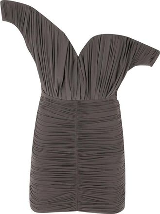 Magda Butrym Femme, Robes, Brun, Taille: 36 FR Abito