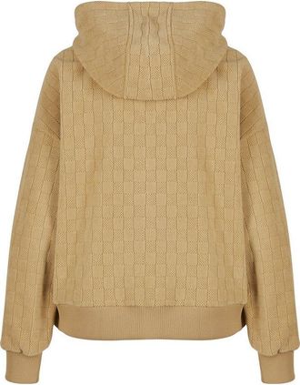 Urban Classics Kapuzensweatshirt Urban Classics Ladies Jacquard Velvet Oversized Hoodie