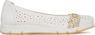 Rieker Ballerinas Rieker CEO-L3062-80 Wei&szlig;