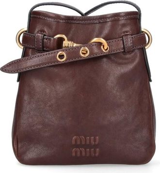 Miu Miu Lamb Nappa Pouch