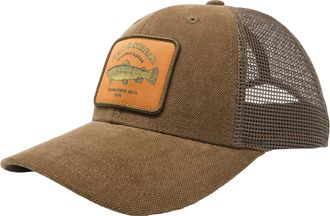 Field & Stream Herren Patch Cap Verschluss, Brown Trout/Brown, Einheitsgr&ouml;&szlig;e
