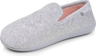 Isotoner Chaussons pantoufles Charentaises femme, 41 EU, gris chin&eacute;