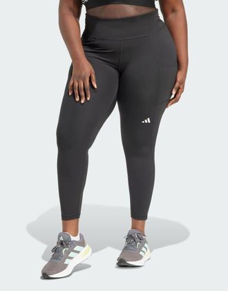 adidas adidas Performance - Own the run - Legging 7/8 (grande taille) - Noir