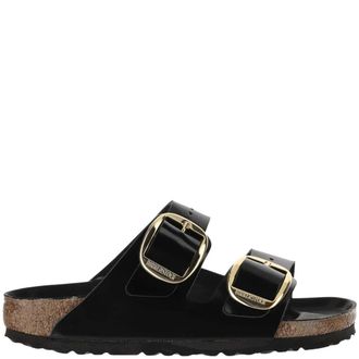 Birkenstock Sandalen - Open-Toe Sandals With Adjustable Patent Straps - Gr. 37 (EU) - in Schwarz - f&uuml;r Damen