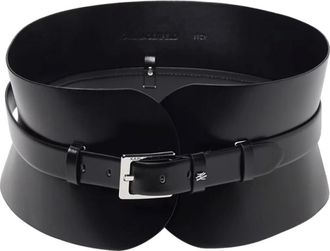 Karl Lagerfeld Femme, Accessoires, Noir, Taille: 75 CM K/Essential Multifuction Belt