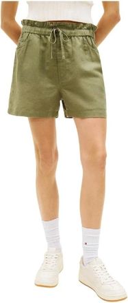 Tommy Hilfiger Femme, Shorts, Vert, Taille: 40 FR Short Shorts