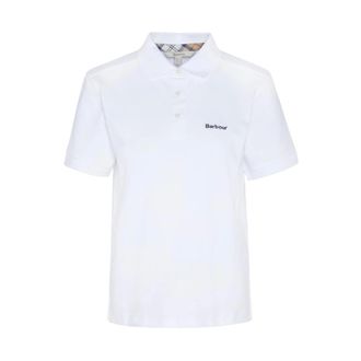 Barbour Femme, Tops, Blanc, Taille: 36 FR Bowford Polo Top