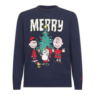 MC2 Saint Barth Herren, Strickwaren, Blau, XLGröße