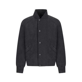 Jacquemus Le Blouson Carrera - Homme - Vestes - Gris - Taille: XL