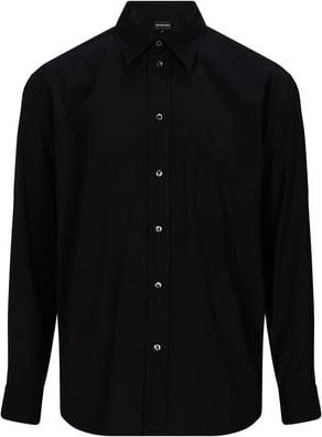 Emporio Armani Chemise droite &agrave; col classique