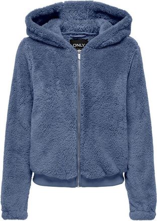 Only Kapuzenpl&uuml;schjacke ONLNEWANNA CONTACT SHERPA JKT OTW NOOS Kunstfaser