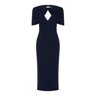 Rebecca Vallance Xena Midi Kleid - - Dresses - Damen - Blau - S