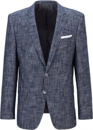 HUGO BOSS Homme, Vestes, Bleu, Taille: M Hutsons5 Slim Fit Jacket