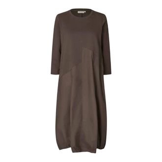 Masai Robes mi-longues - Femme - Robes - Brun - Taille: 38 FR