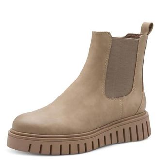 Marco Tozzi Bottines Chelsea pour femme 2-25472-45 - Taupe - Taille 40 EU, taupe, 40 EU