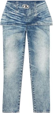 Diesel Femme, Jeans, Bleu, Taille: W26 D-Hourjian Slim Jeans