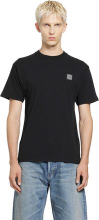 Stone Island 2100026 Cotton Jersey Fissato Effect T-Shirt