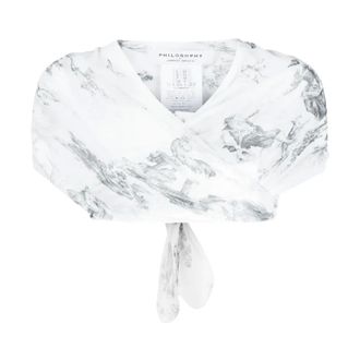 Philosophy di Lorenzo Serafini Damen, Blusen & Hemden, Wei&szlig;, 2XSGr&ouml;&szlig;e
